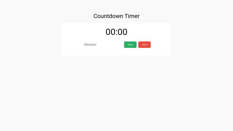 Countdown Timer