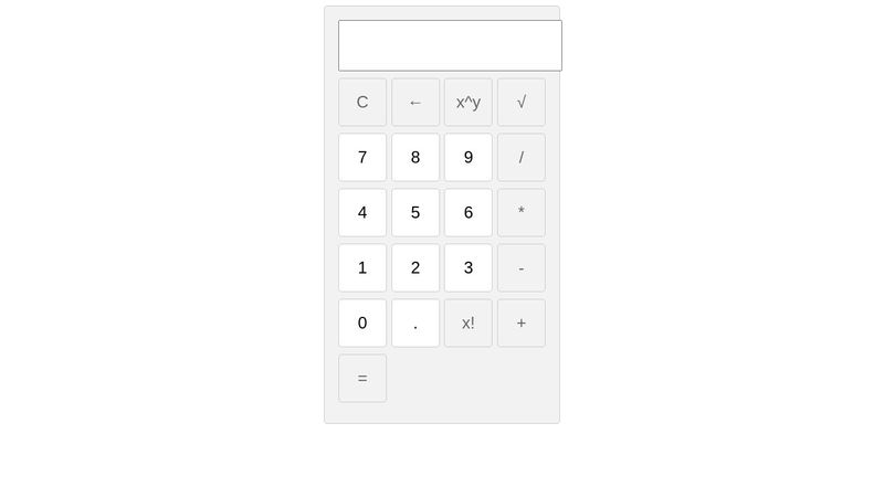 Scientific Callculator