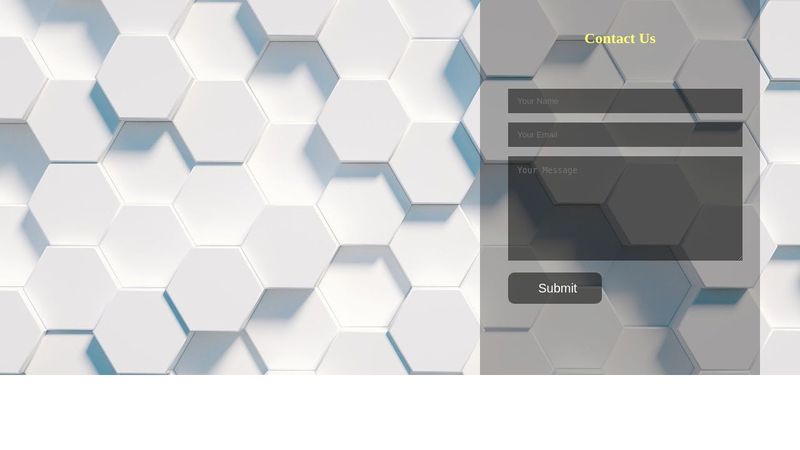 Simple Contact Form (html,css)