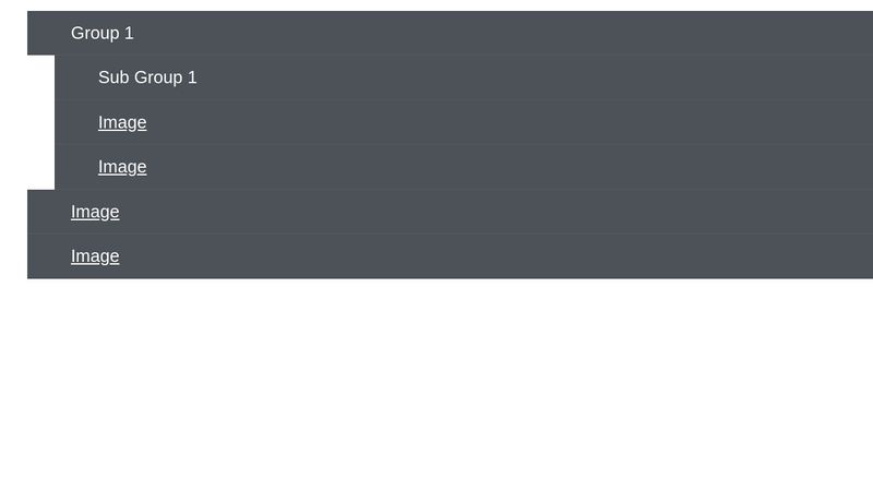 Multi-Level Accordion Menu