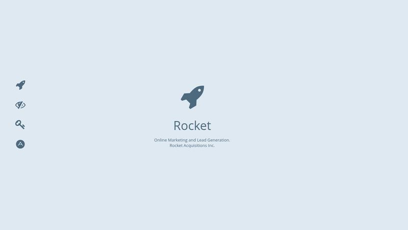 One Page Navigation CSS Menu