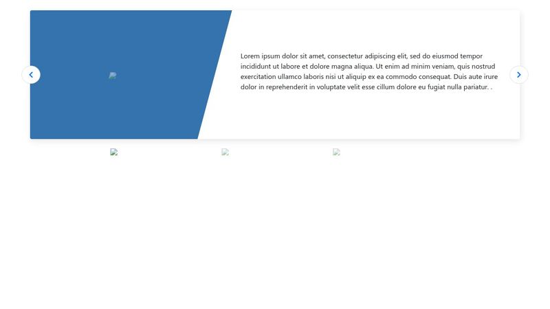 bootstrap slider with brands