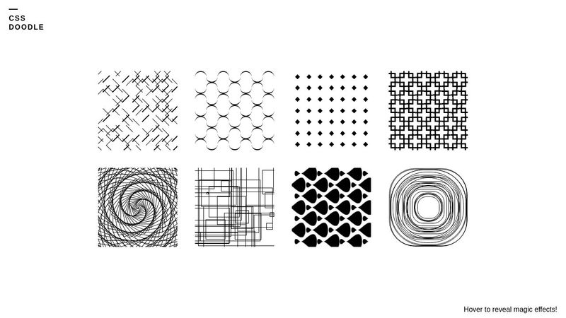 28 | css-doodle