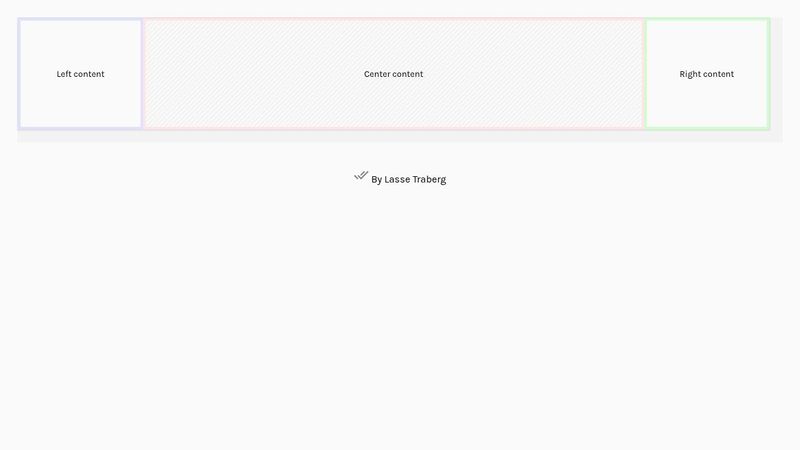 Responsive layout without media queries
