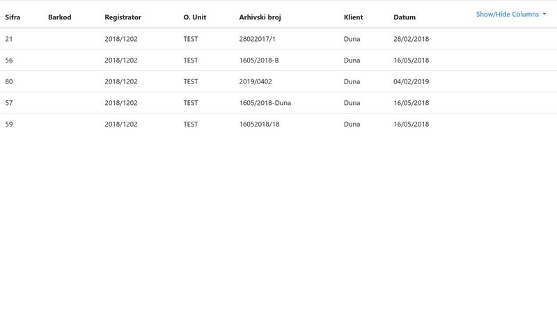 Angularjs Hide/Show Table Columns