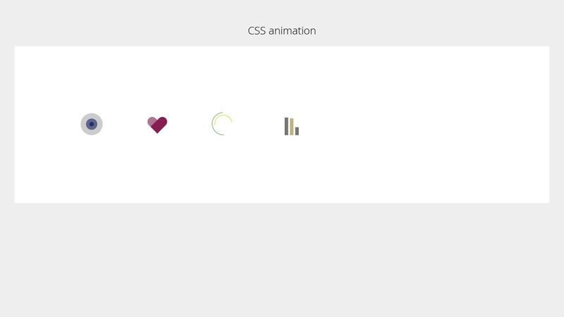 Animated Icons Ideas Pure CSS