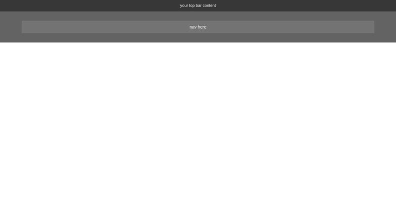 An on-demand sticky header - Headhesive