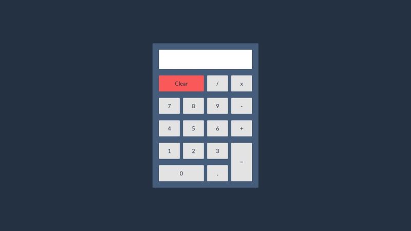 Build a JavaScript Calculator - FreeCodeCamp