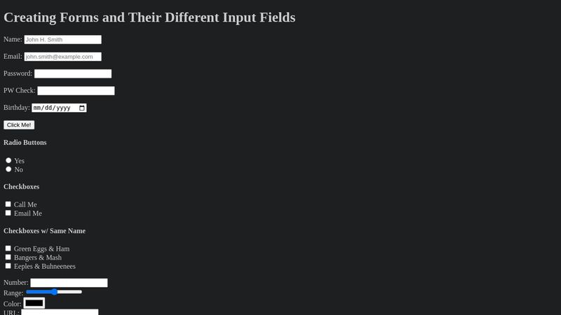 Coursera: Interactivity w/ JS - Week 4