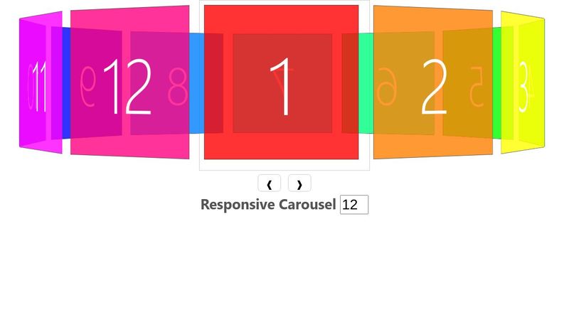 Modern Dynamic Responsive Carousel (CSS var & ES6)