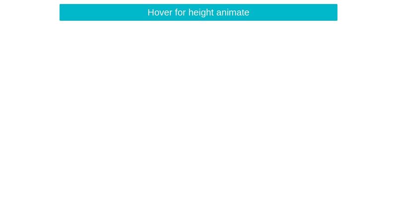 Animate "height" with CSS Transitions