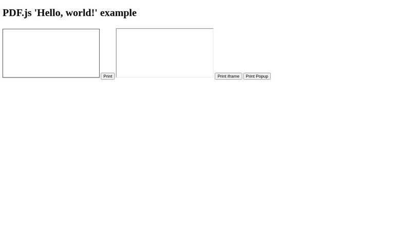 PDF.js Print using base64 encoded PDF