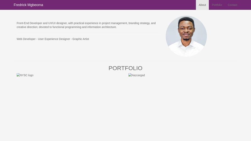 CodePen - A Pen by Fredrick Mgbeoma