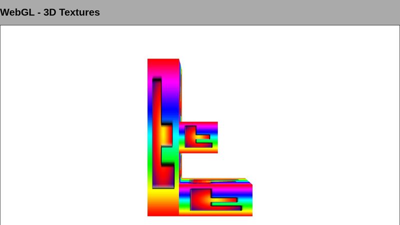 WebGL - 3D Textures