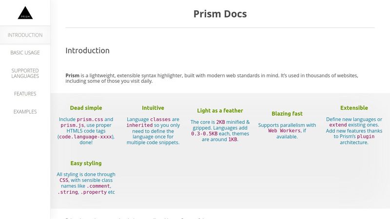 Prism Documentation