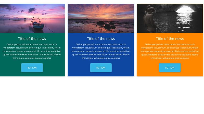 Usage of media queries within cards bootstrap
