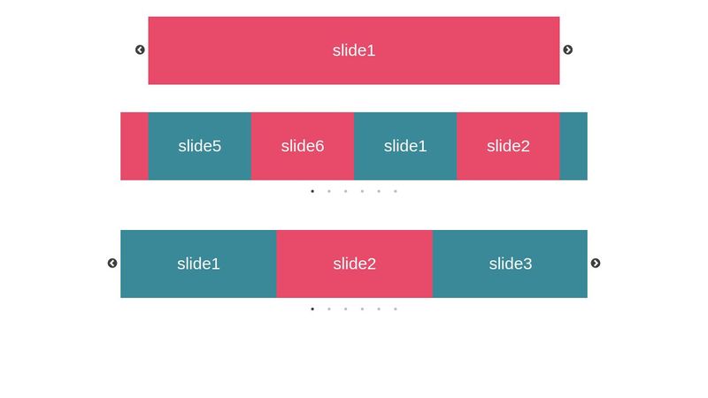Multiple Slick Carousels