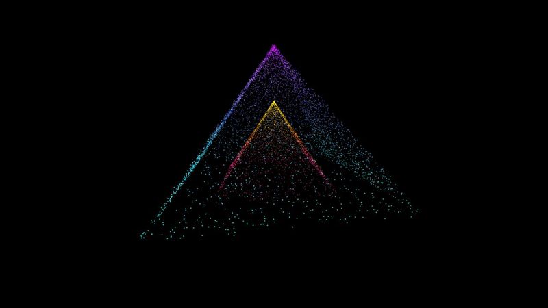 3D Pyramid Animation with Three.js