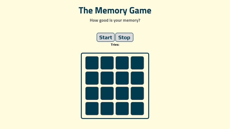 The Memory Game