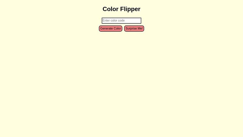Color Flipper Tutorial