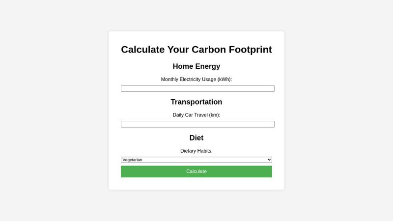 Carbon_Calculator