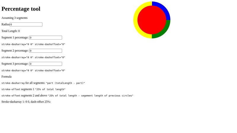 stroke-dasharray tool using Vue