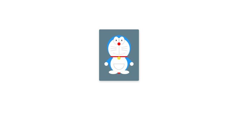 Pure-CSS Doraemon