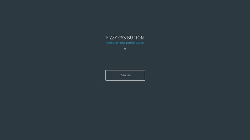 CSS Fizzy Button