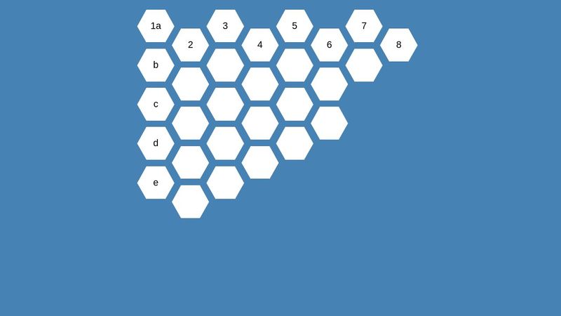 Responsive Hexagon Grid