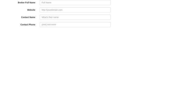 Bootstrap Inline Form