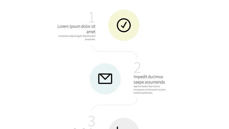 Responsive Infographic with Pure CSS