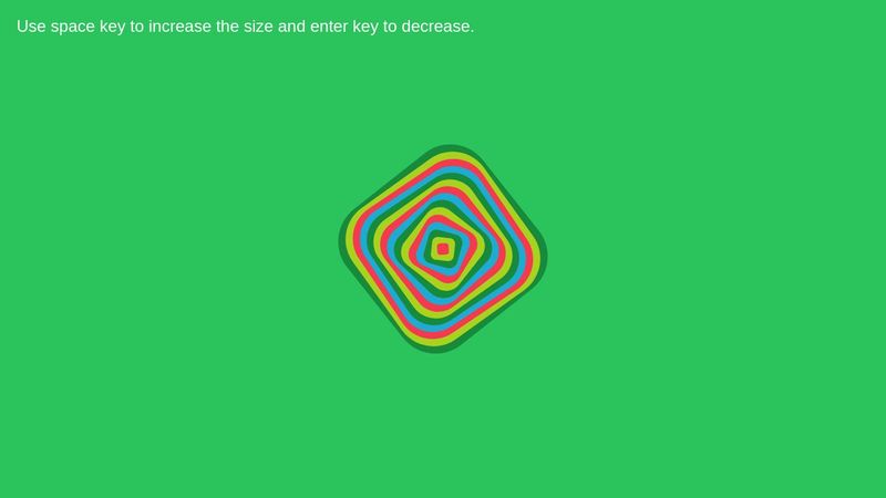 Rotating rectangles paper.js