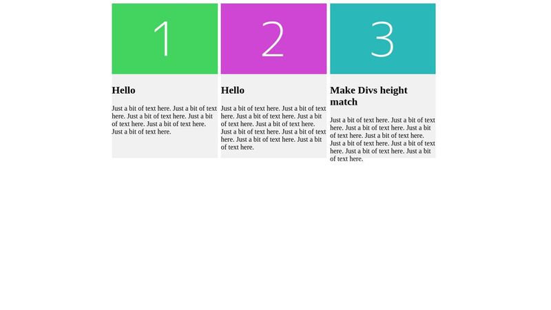 jQuery - Make element height to be the one of the highest