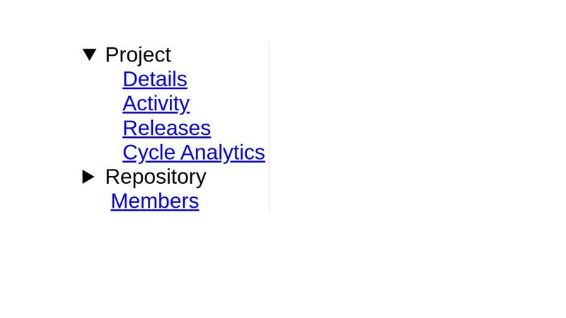 simple nested navigation