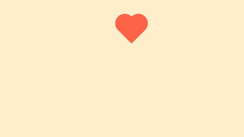 css heart