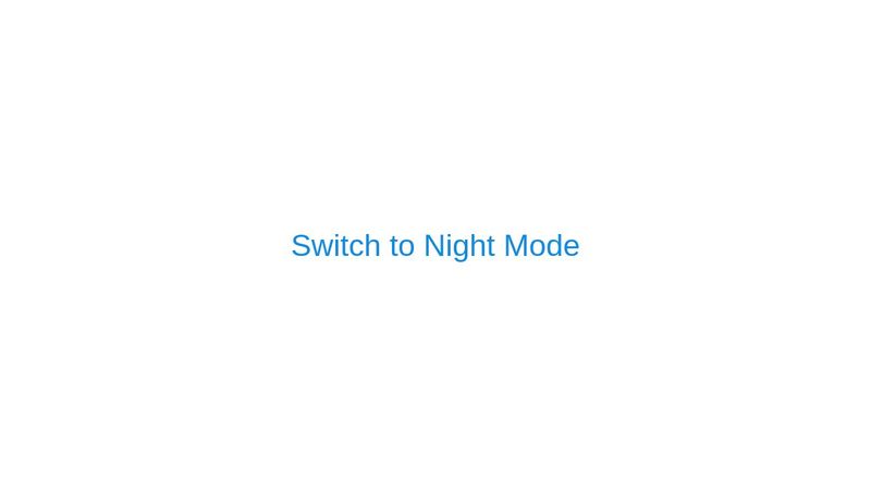 JS Switch Theme Button