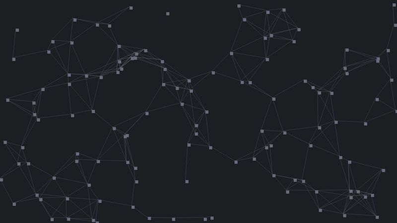 p5.js particle nodes