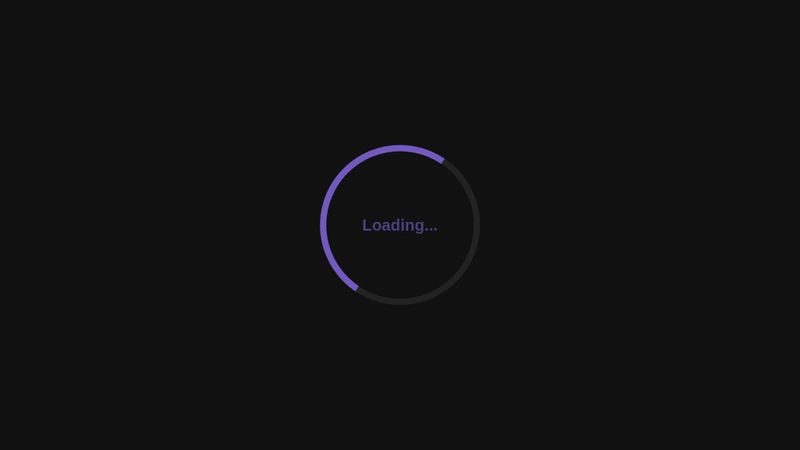 Effect Loading CSS Pure