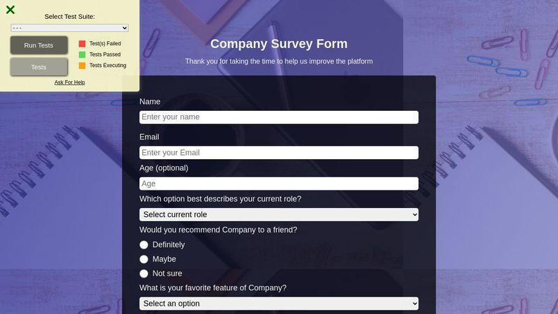 Survey Form