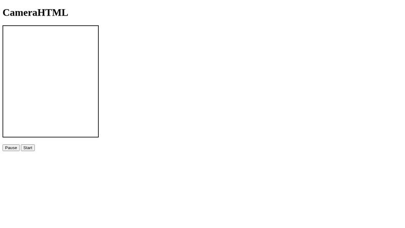 html5 webcam,frontcam