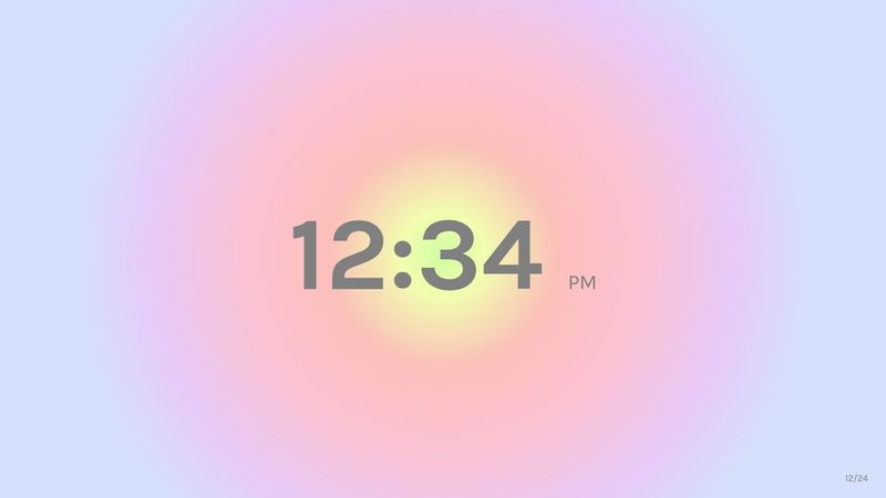 Aura Clock Widgets