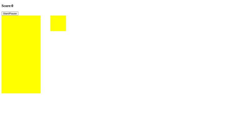 Tetris In Html Css And Javascript
