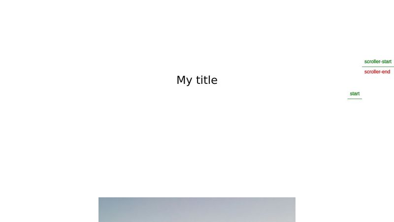 GSAP Scrolltrigger image scale reveal