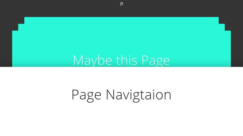 page stack navigation