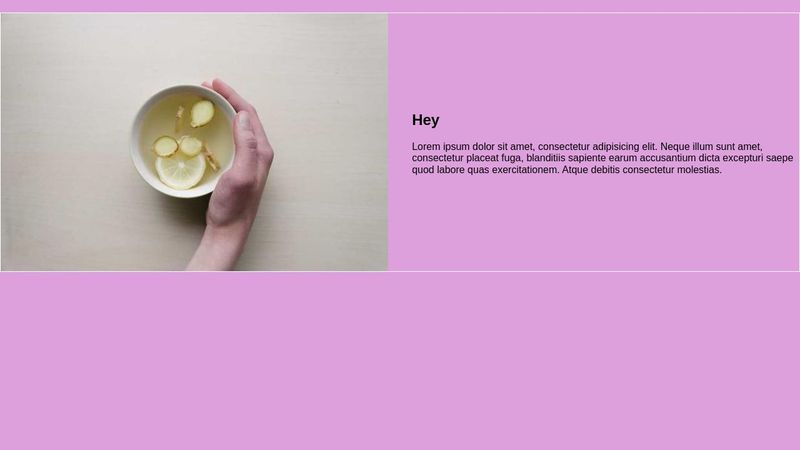 Side by Side Image Text with CSS Grid