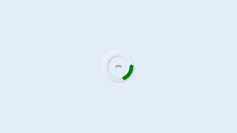 Animated progress bar