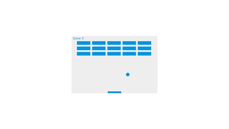 Pure JS Breakout Game