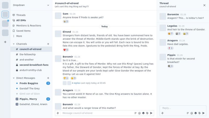 Mike R Chat UI with Tailwind CSS
