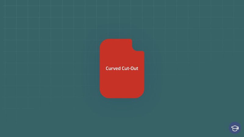 CSS 实战技巧(#105)： Curved Cut-Out