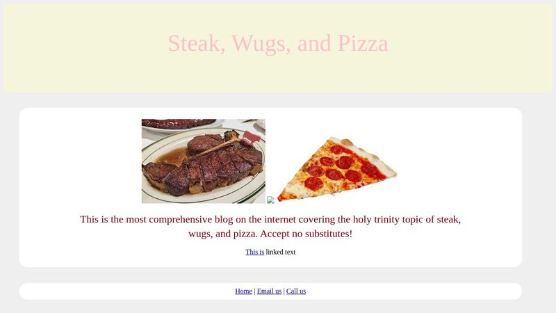 Live coding demo - Links at work in a basic layout